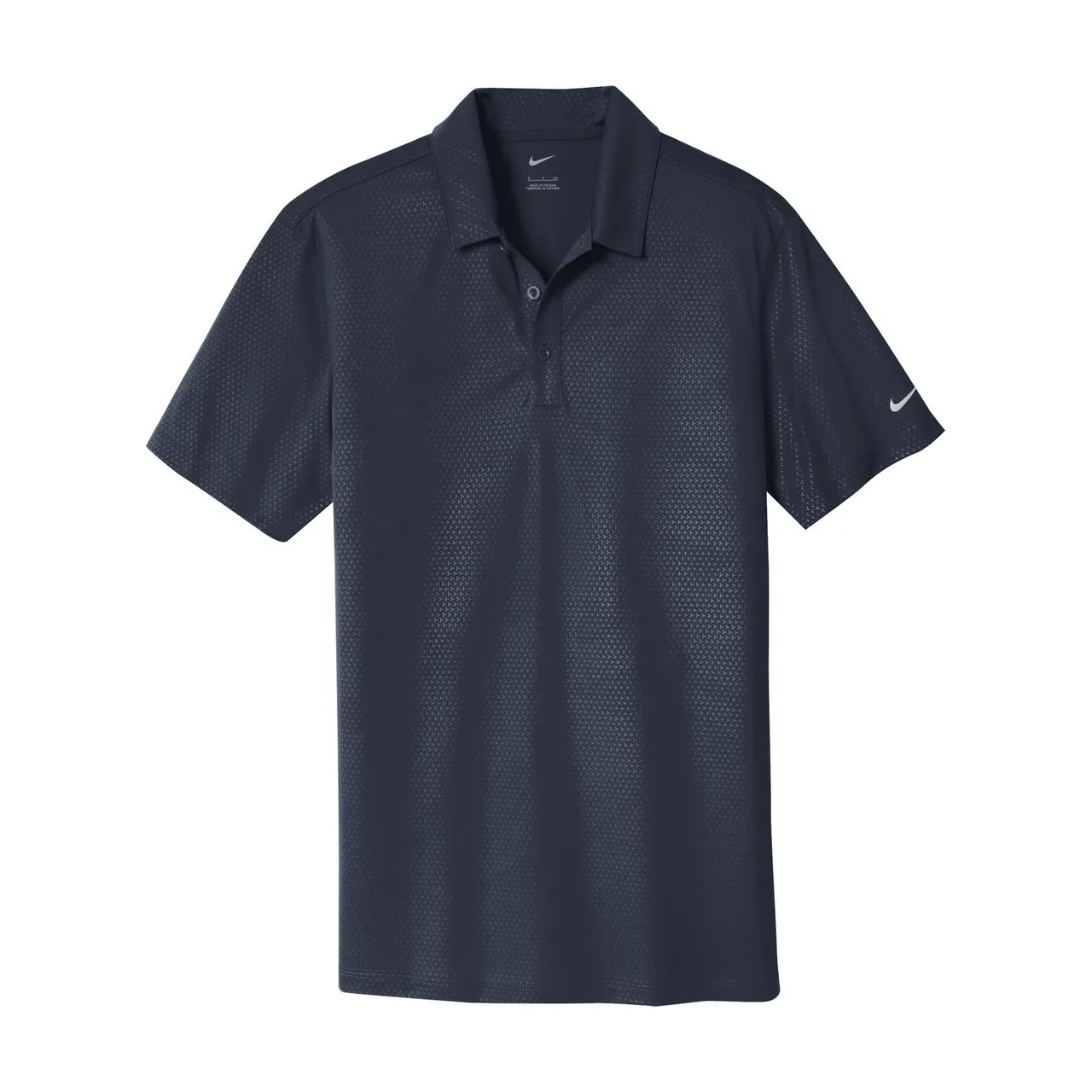 Nike Marine Dri-FIT Embossed Tri-Blade Polo | SwagHQ