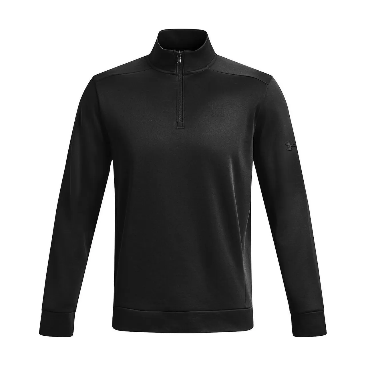 Under Armour Men's Armour Fleece Half-Zip-Black | SwagHQ