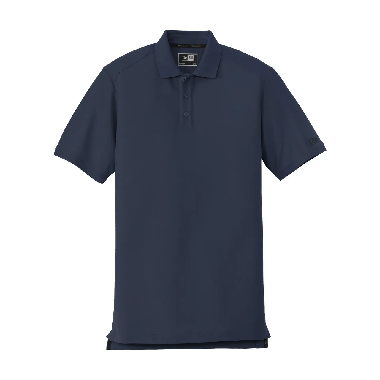 New Era True Navy Venue Home Plate Polo | SwagHQ
